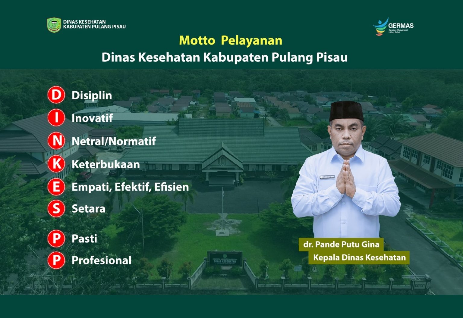 Motto Pelayanan – Dinas Kesehatan Kabupaten Pulang Pisau